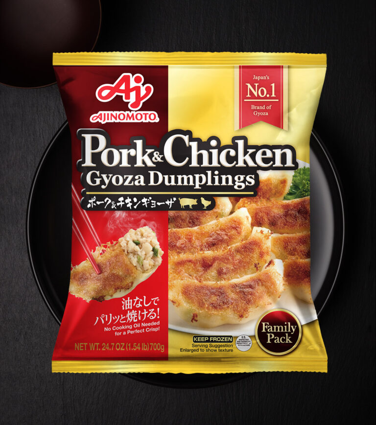 Pork & Chicken Gyoza Family Pack - AJINOMOTO® US - Authentic Japanese ...