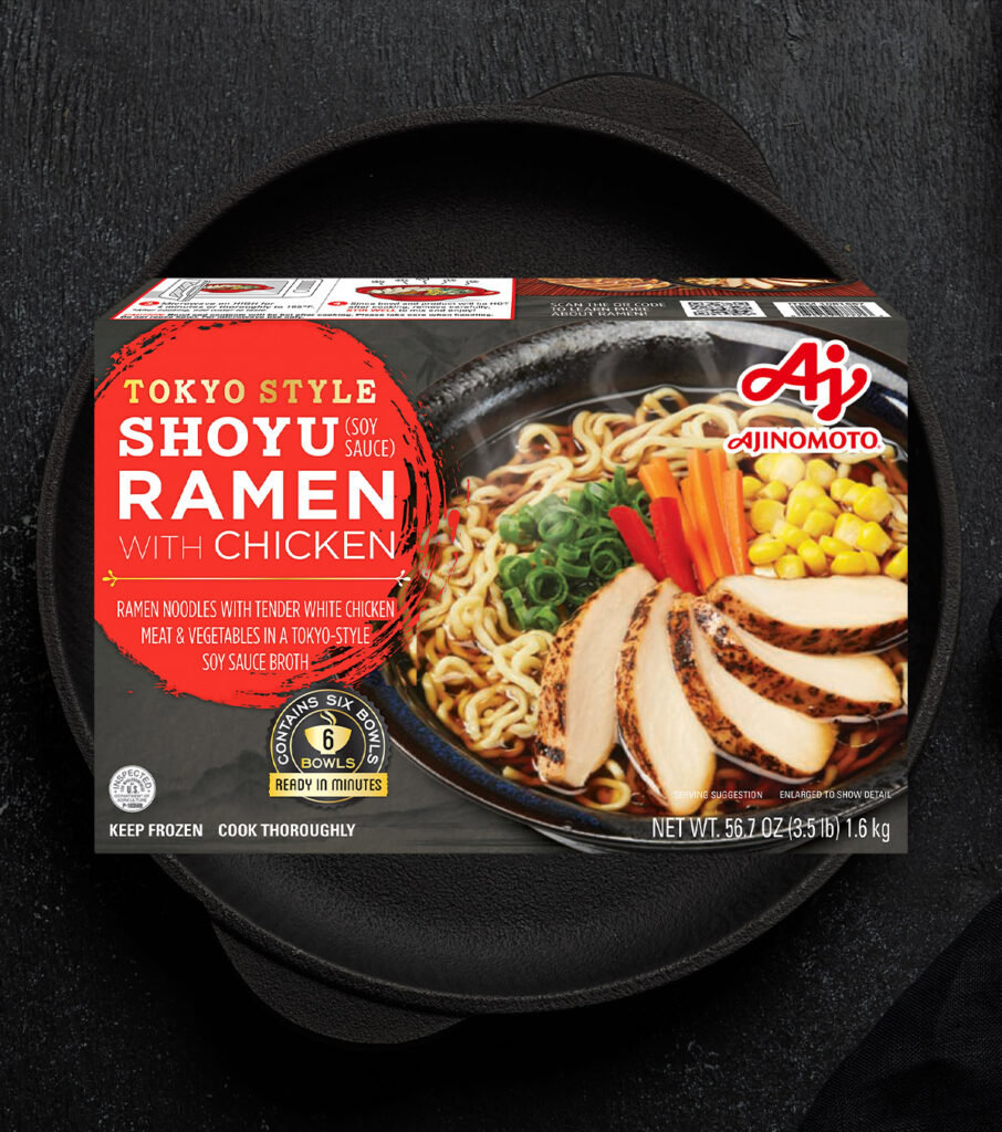 Tokyo Style Shoyu Ramen With Chicken - AJINOMOTO® US - Authentic Japanese at home